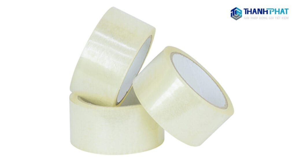 Băng keo trong 5F 100Y (Cây 1kg/6 cuộn) - CTY TNHH SXTM THÀNH PHÁT